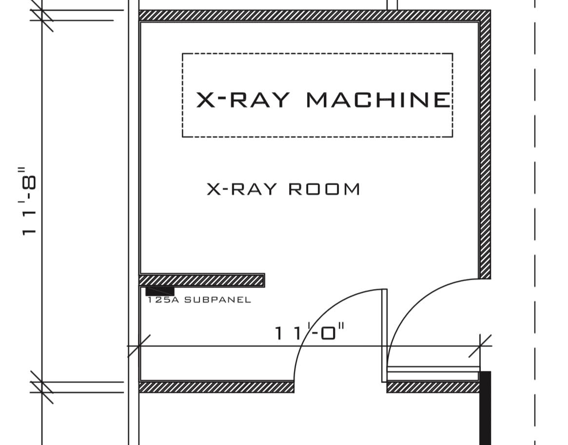 X-ray Equipment Room Design
